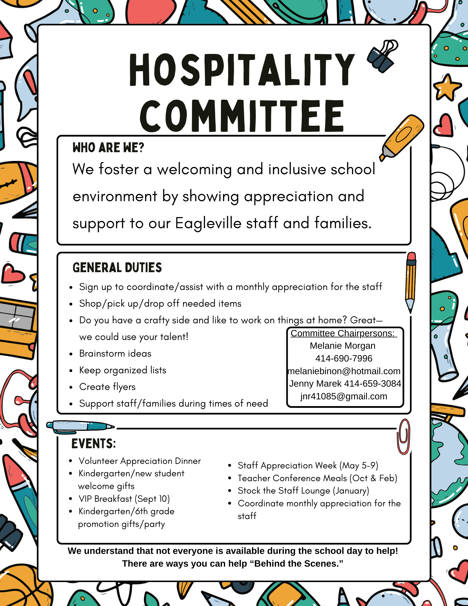 Hospitality Committee Open House flyer 2024-2025.png